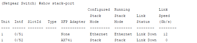 How do I stack switches with 10G fiber using CLI commands on my managed switch? - NETGEAR Support